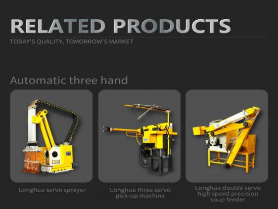 China China Manufacture Longhua Bulk Aluminium Automatic Robot Ladle ...